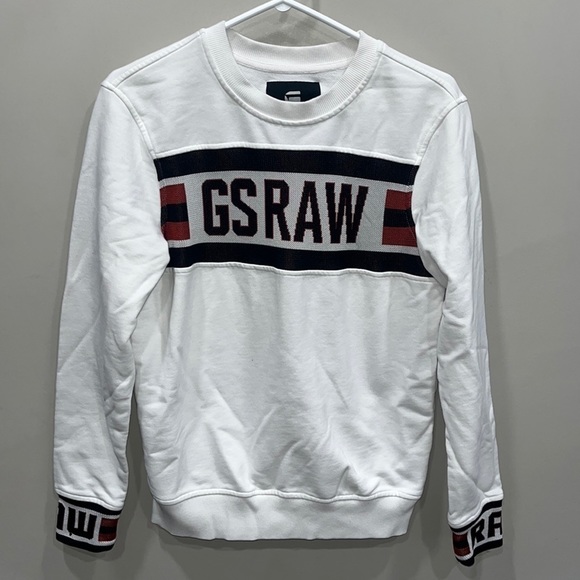 g-straw raw | Sweaters | Womens Small Crew Neck Gstraw Raw | Poshmark